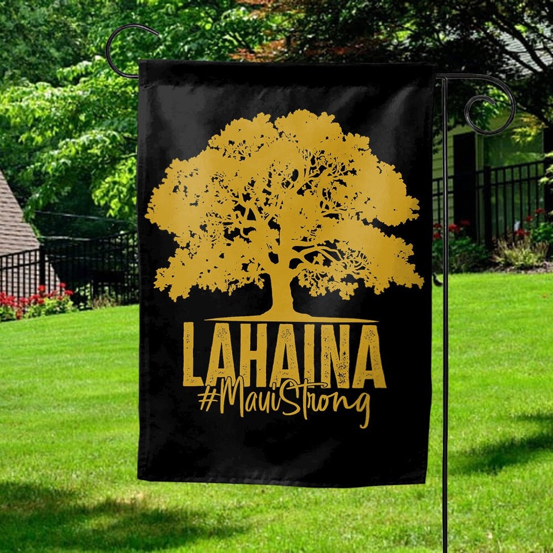 Lahaina Banyan Tree Stay Strong Garden Support Maui Garden - Etsy
