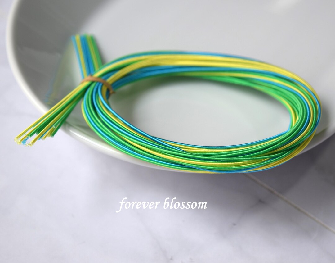 Japanese Mizuhiki Mix Colors Kit, Bright, Autumn Colours DIY Mizuhiki ...