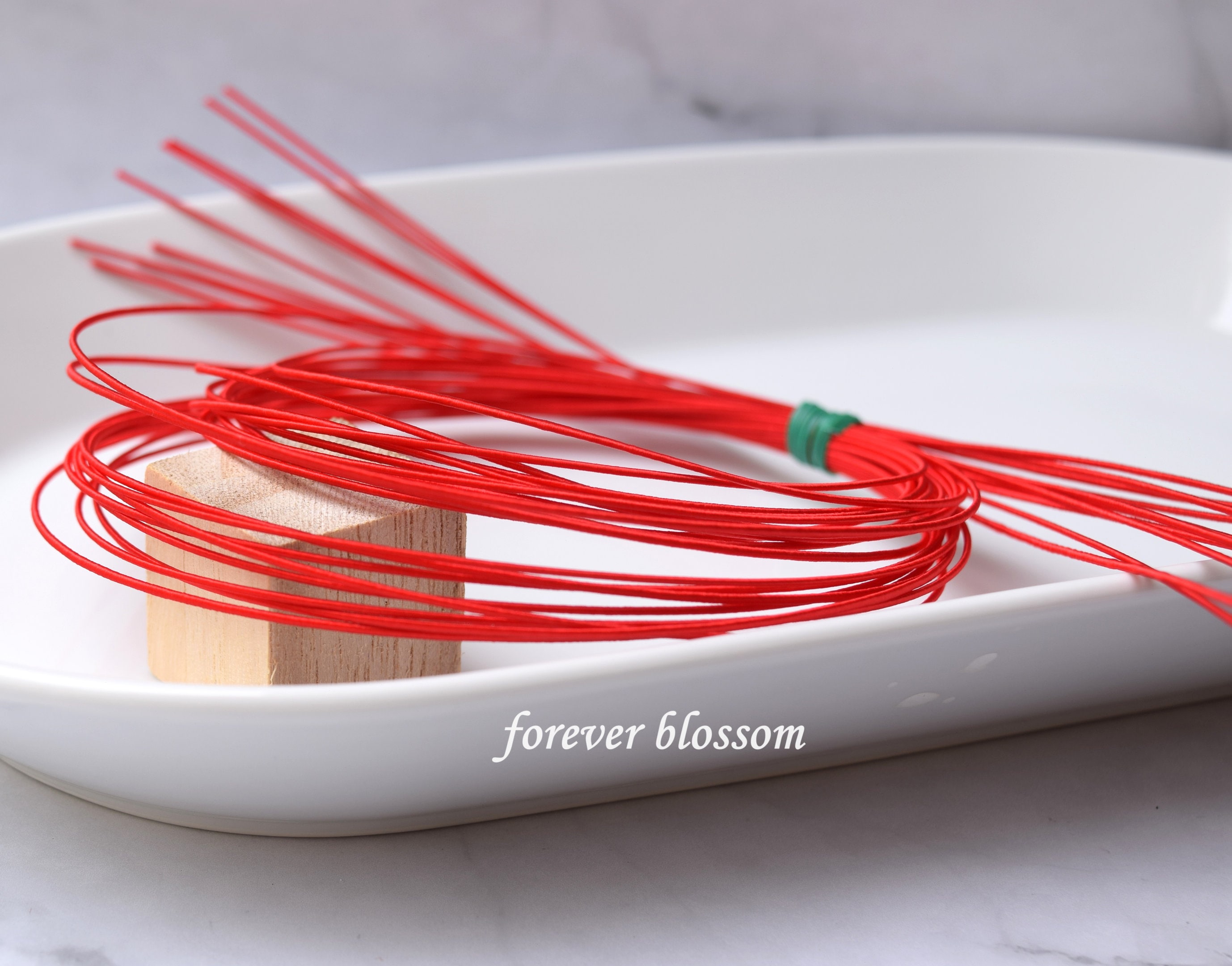 Japanese Mizuhiki Cords, Silk Wrapped Mizuhiki, Red, White, Dark Blue ...