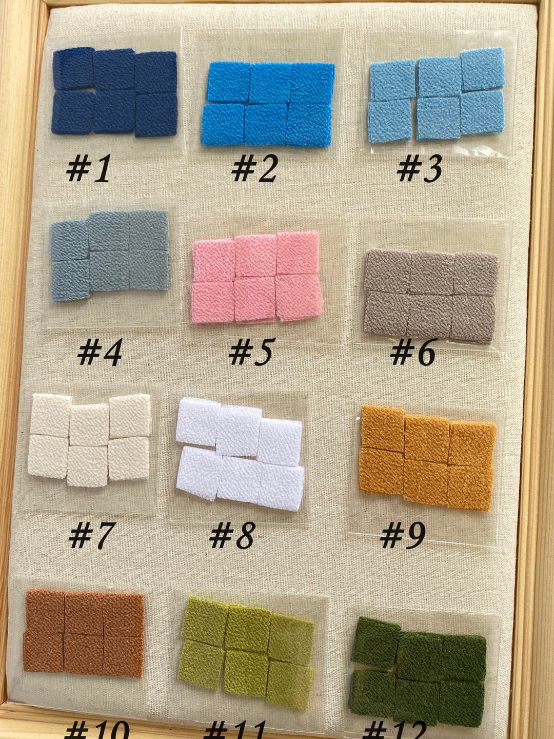 Chirimen Fabric Pre Cut for Tsumami Kanzashi Craft Tsumami Zaiku ...