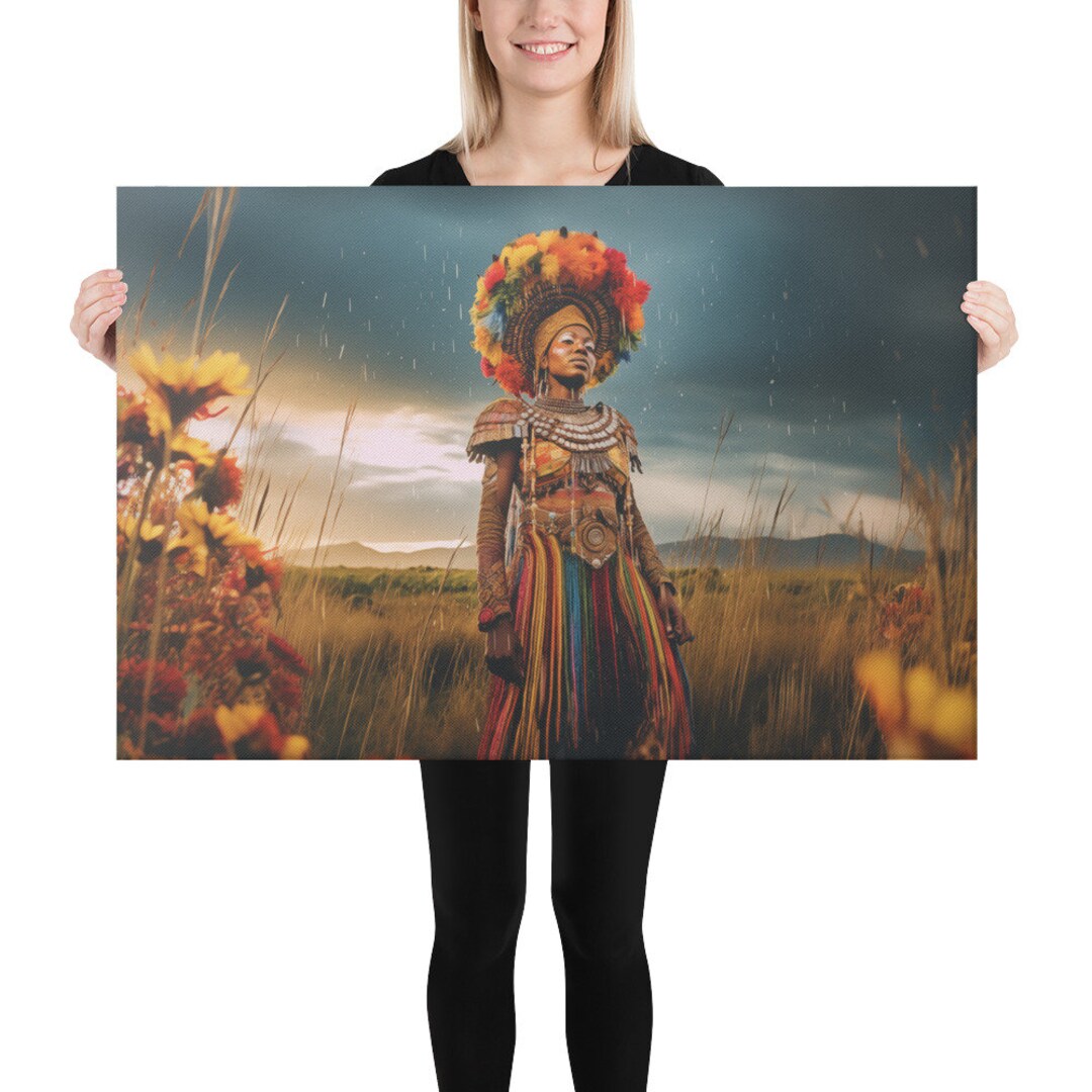 Mbaba Mwana Waresa Goddess Canvas - Etsy