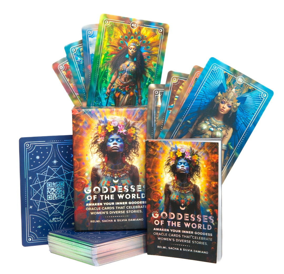 Goddesses of the World: A Luxurious 60-card Oracle Deck and Guidebook ...