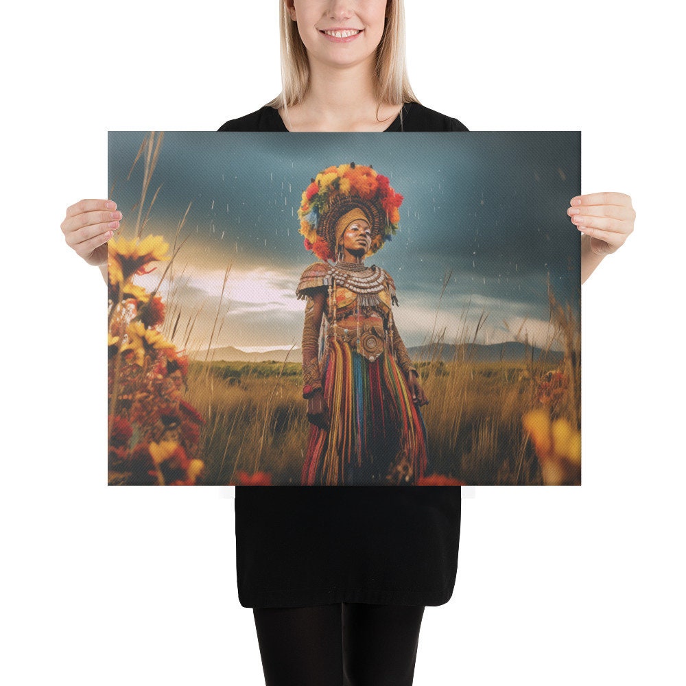 Mbaba Mwana Waresa Goddess Canvas - Etsy