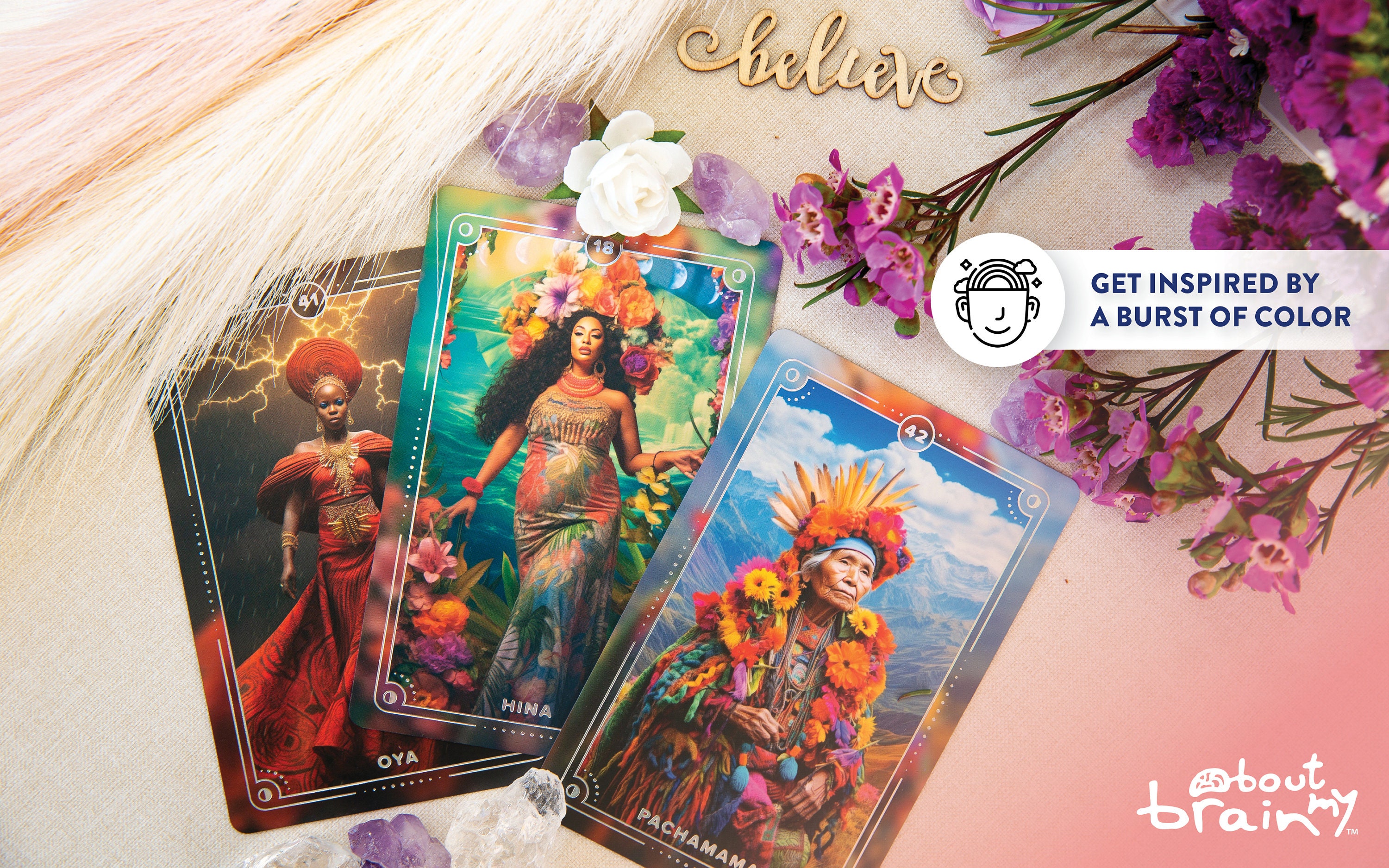 Goddesses of the World: A Luxurious 60-card Oracle Deck and Guidebook ...