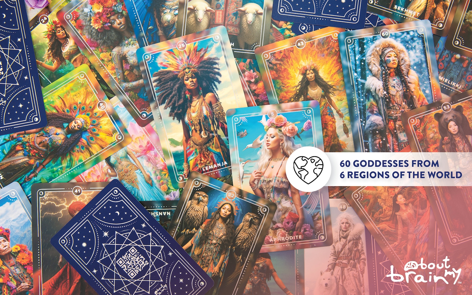 Goddesses of the World: A Luxurious 60-card Oracle Deck and Guidebook ...