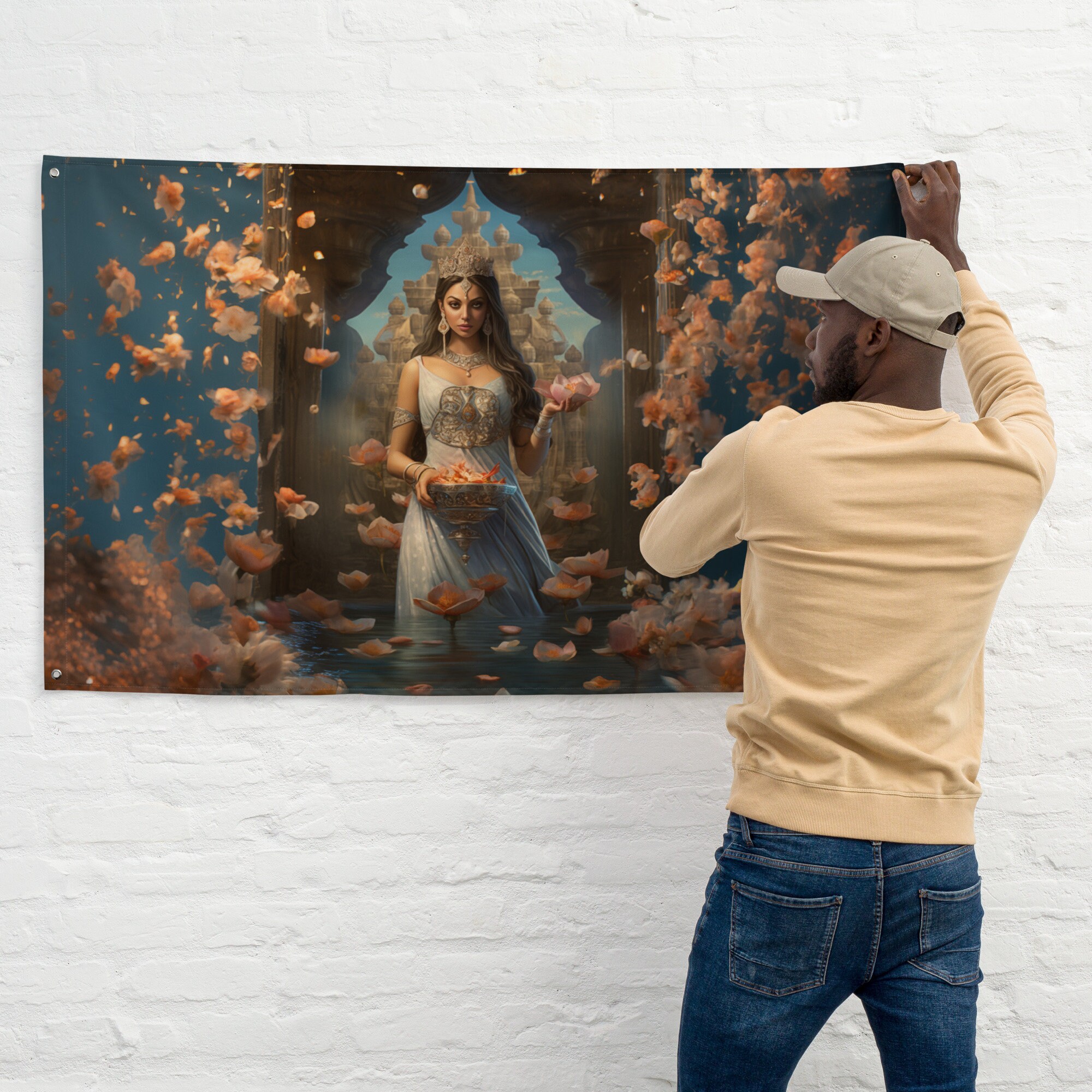 Anahita Goddess Flag Wall Art - Etsy