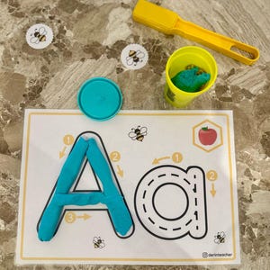 Letters Better Bee Fun! – Bee-themed Letter Tracing Worksheet ...
