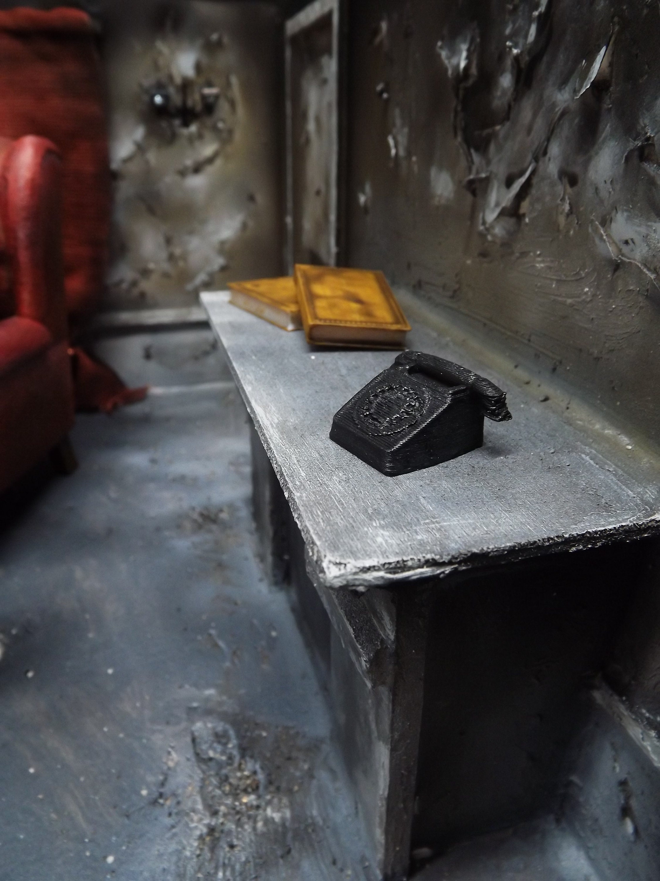 THE MATRIX Scene MORPHEUS 3d Printed Diorama Figure Red Pill - Etsy