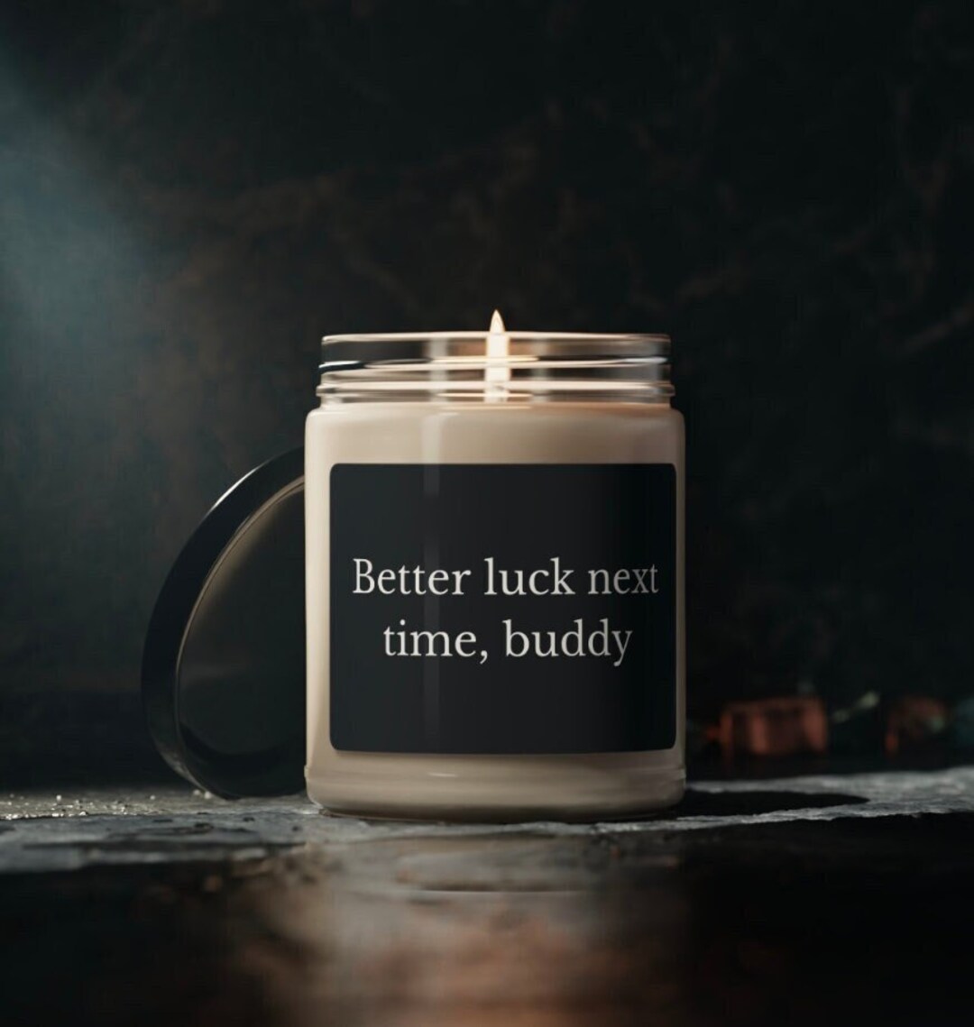 Candle to Wish Luck, better Luck Next Time Buddy, Wish Them Well, Cheer ...