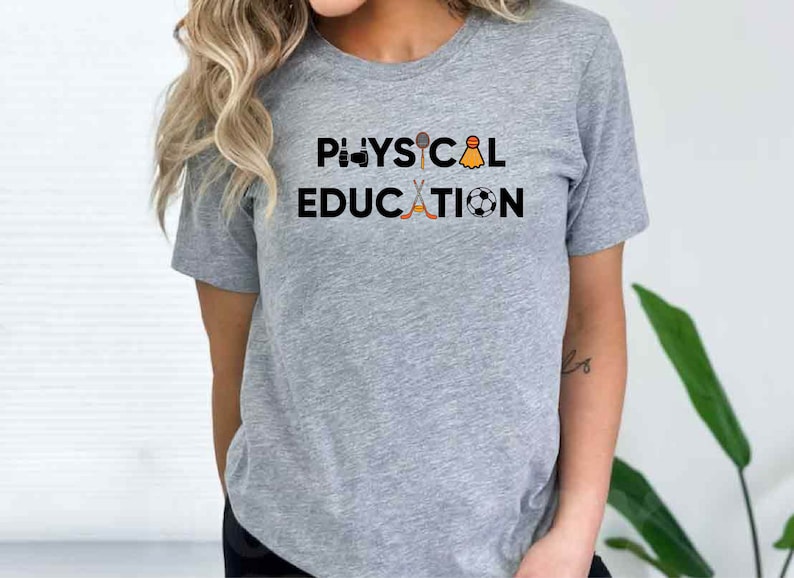 Physical Education Tshirt PE Teacher Shirt Gym Teacher - Etsy