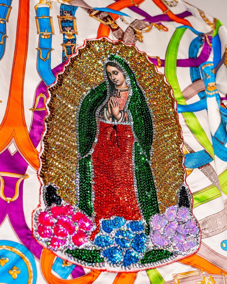 Custom Virgen De Guadalupe Embroidered Unisex Button Down Dress Shirt ...