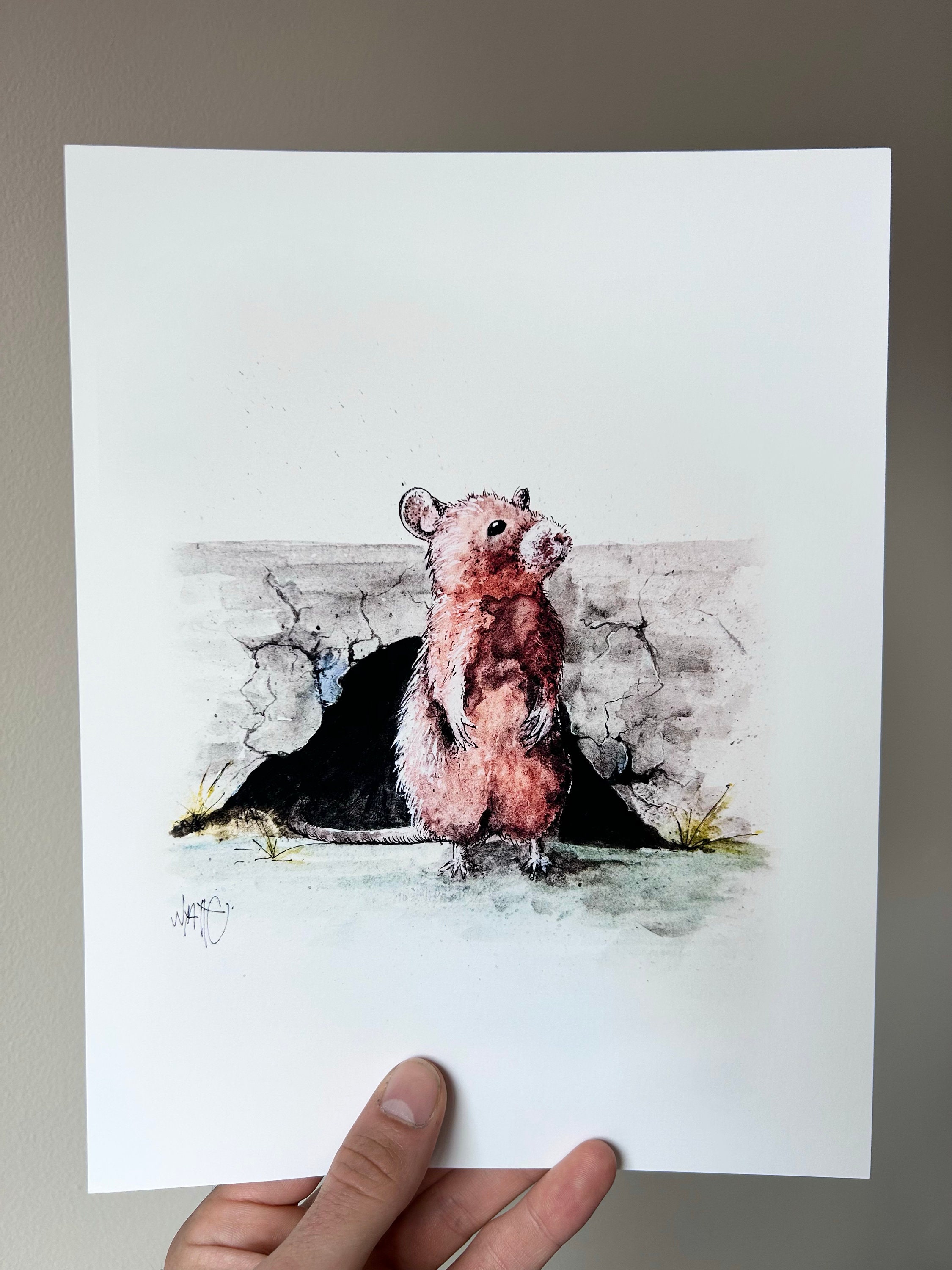 Good Morning, Rat - Etsy