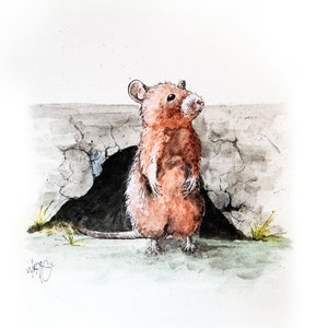 Good Morning, Rat - Etsy