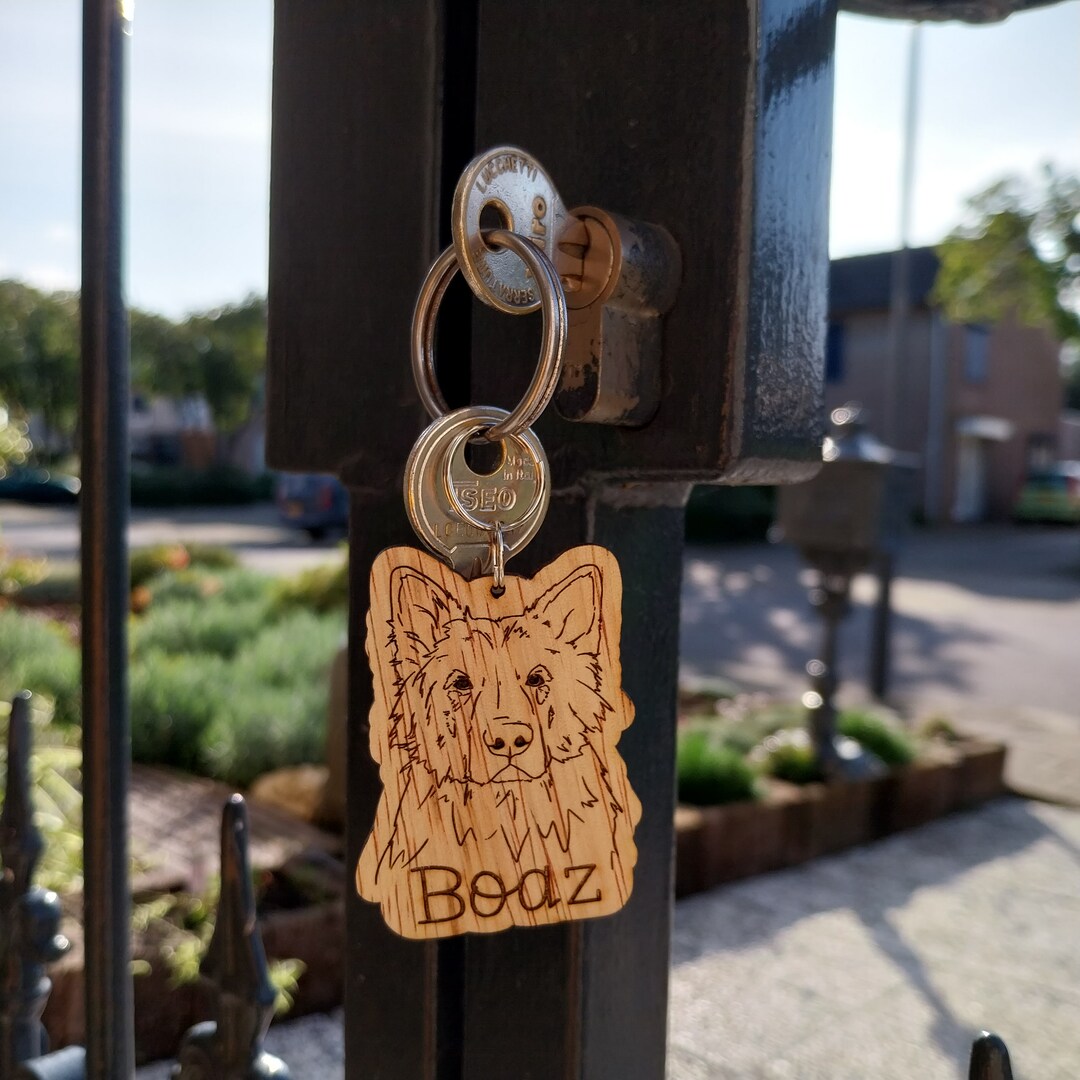 Your Own Dog as a Key Ring Personalized Drawing - Etsy