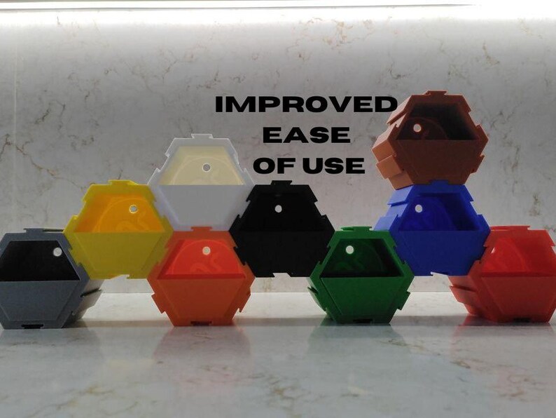 Hexagonal Modular Storage Solution - Hex Drawer 2.0 - Personalize Your ...