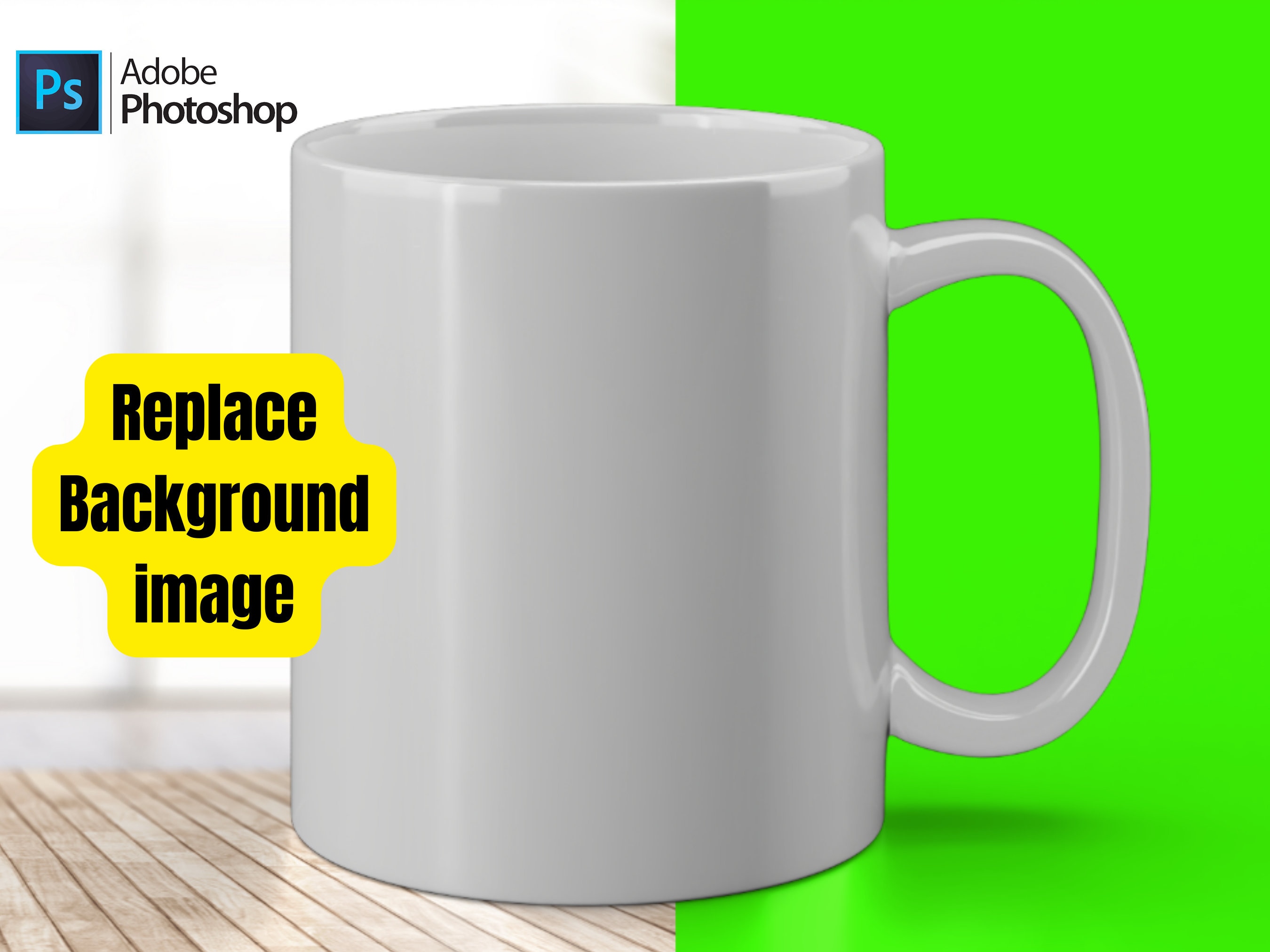 Mug Mockup Video, 11oz Spinning Mug, Rotating Animated Mockup ...