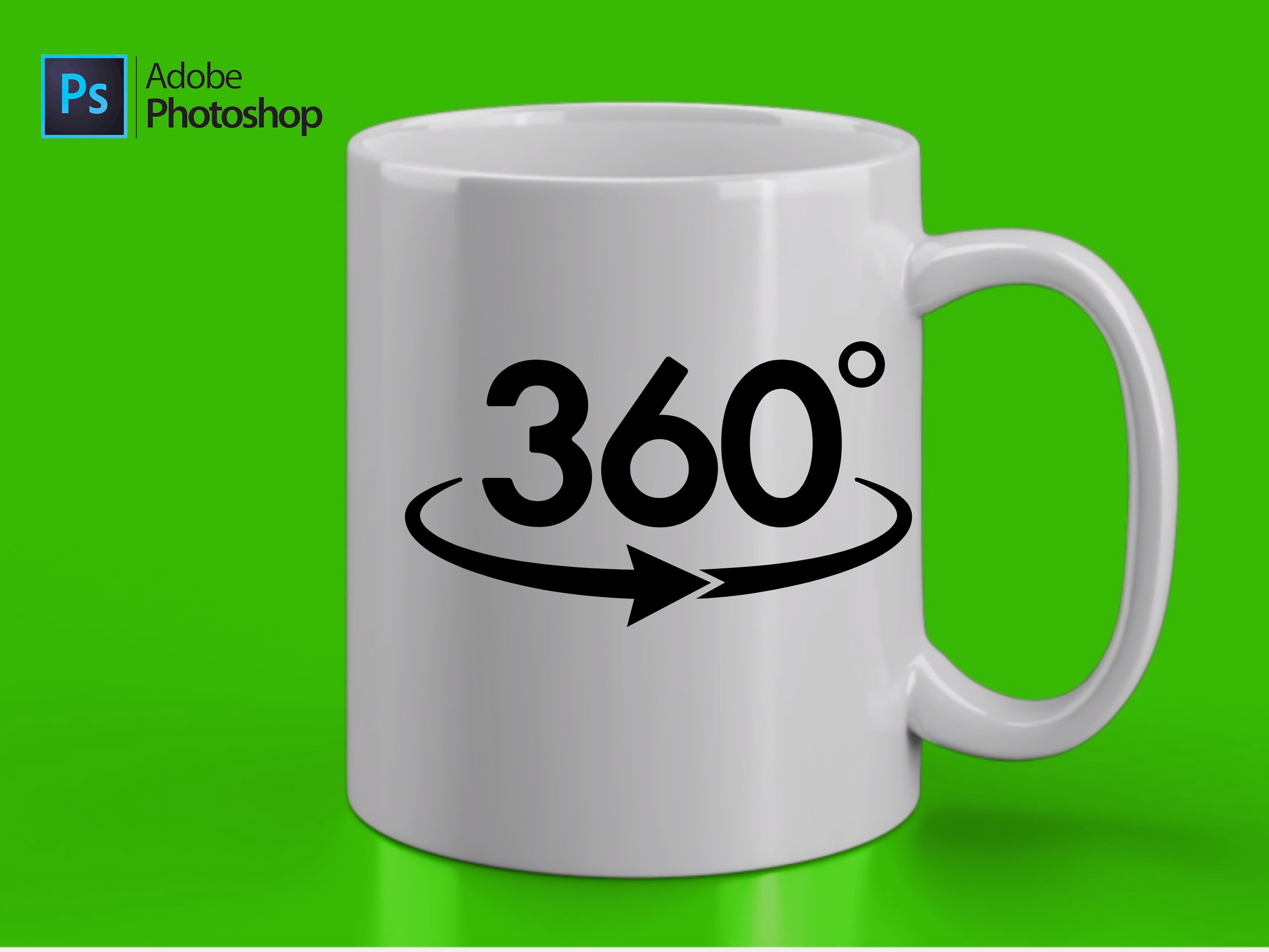Mug Mockup Video, 11oz Spinning Mug, Rotating Animated Mockup ...