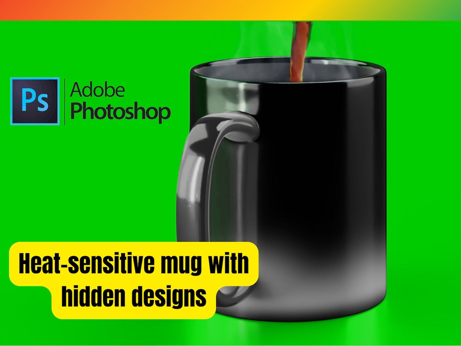 Magic Mug Mockup Video, Rotating Animated Mockup, Photoshop Mug PSD ...