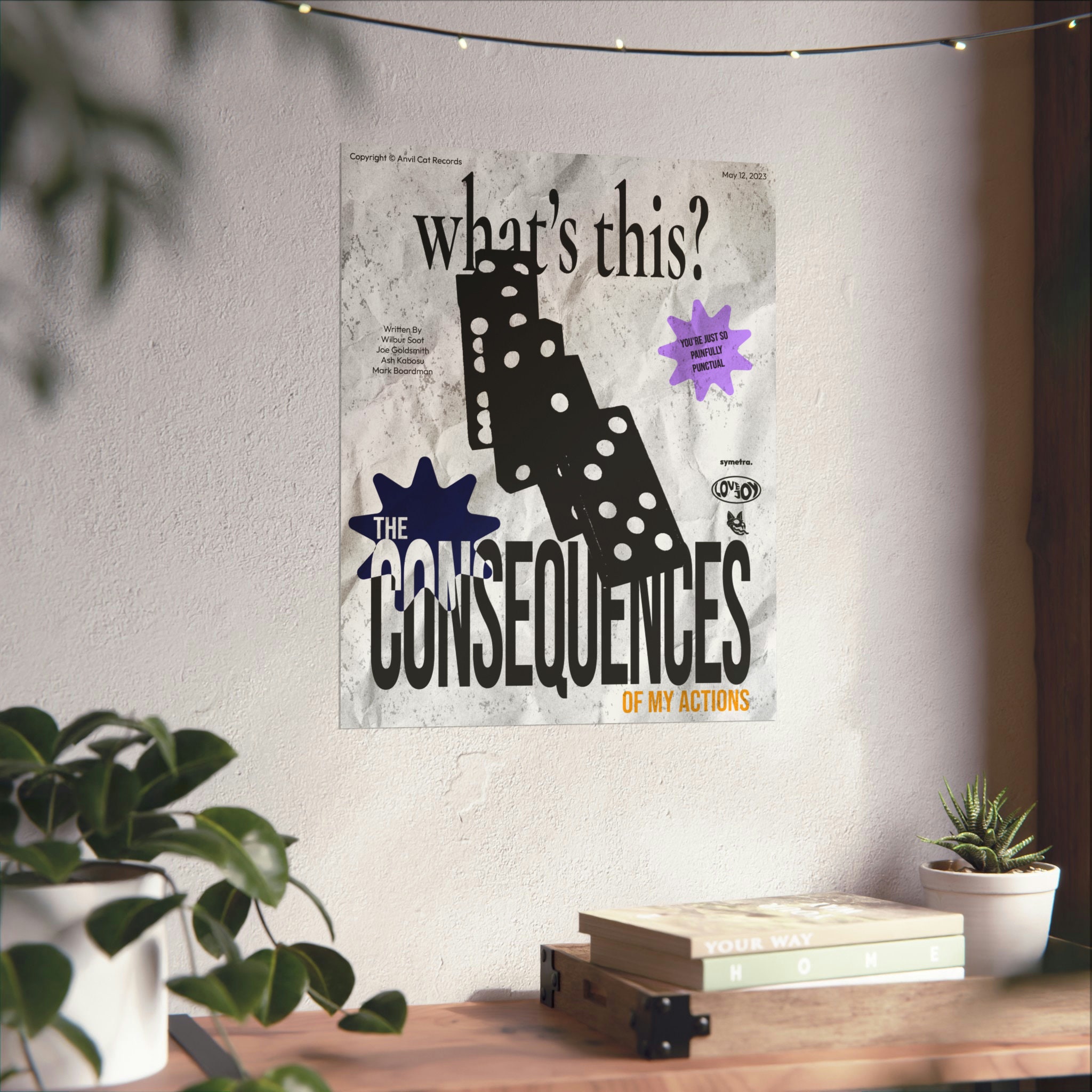 Consequences Poster Lovejoy Band Poster Lovejoy Poster - Etsy