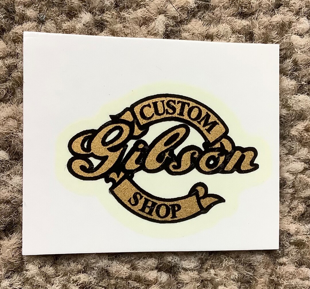 Custom Gold Decal for Guitar Headstock. - Etsy