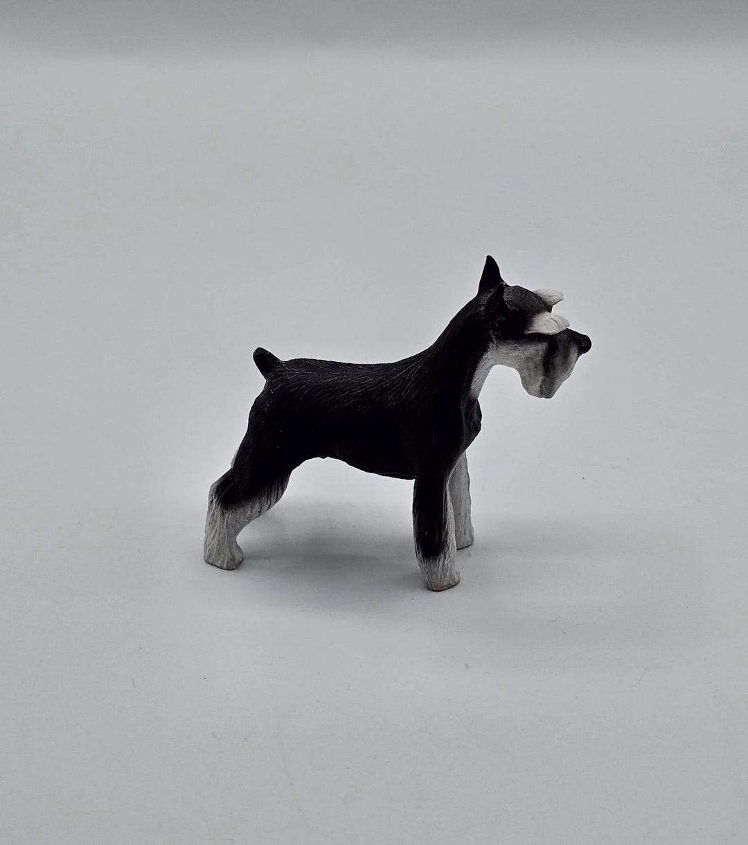 Standing Miniature Schnauzer Figurine. - Etsy