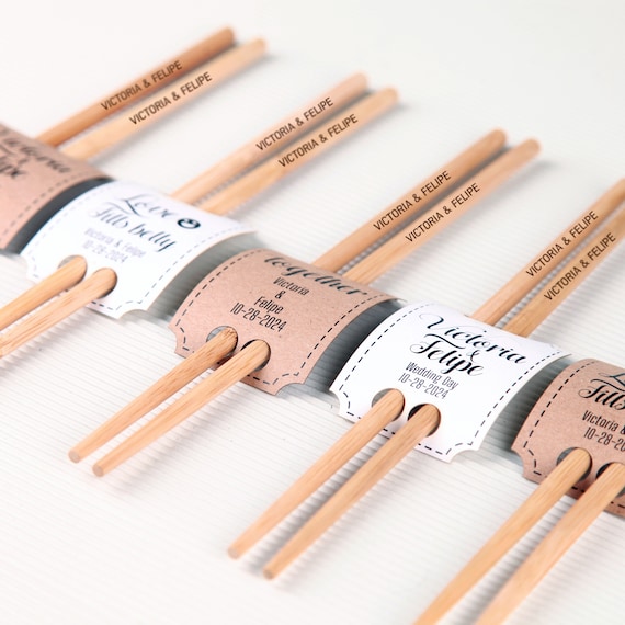 Perfect Pairs Chopstick Favor Personalized Chopsticks Save the Date Favor Chopsticks Gift Wedding Gift Favor Wedding Favors for Guests Etsy Ireland
