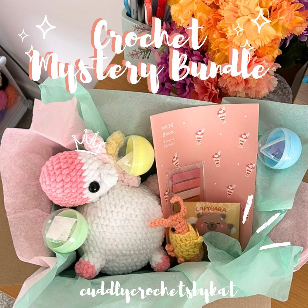 Crochet Mystery Box | Handmade Plushies & Cute Surprises - Etsy