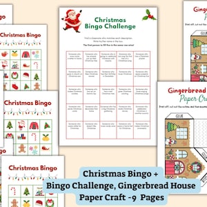 Printable Christmas Game Bundle,21 Christmas Party Games,christmas Quiz ...