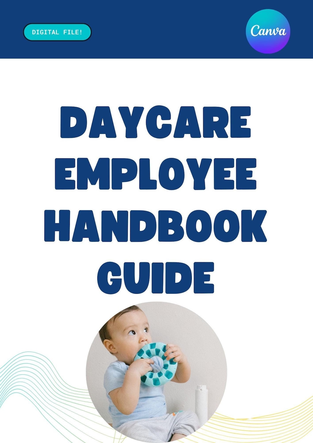 Daycare Employee Handbook Template: Editable Childcare Forms (canva) - Etsy