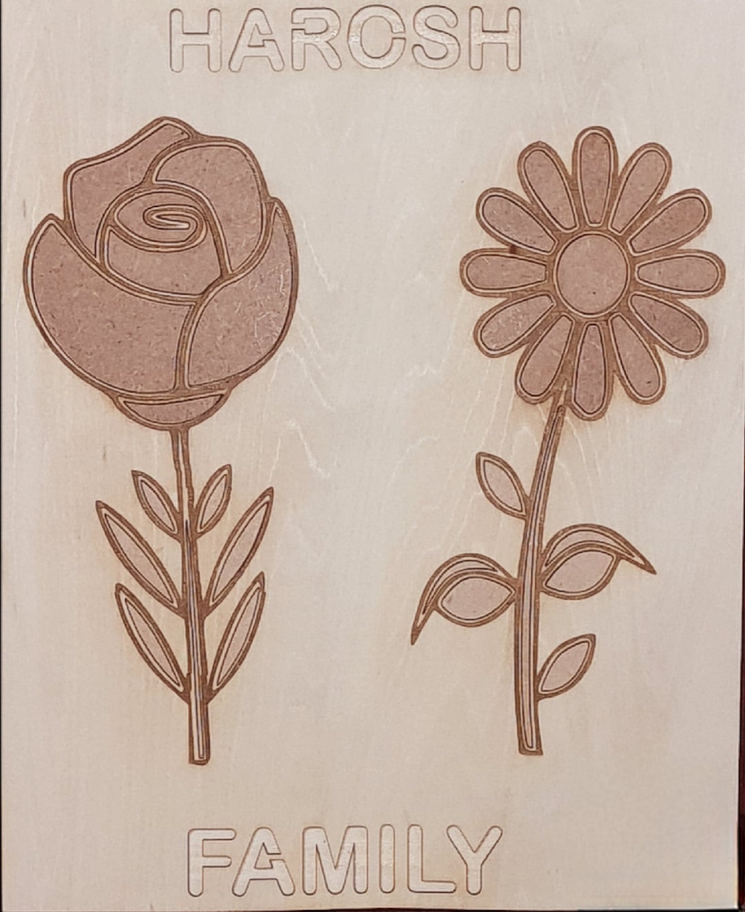 Flowers Inlay Wood Design Laser Machine Wood Cutting and Engraving ...