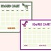 Kids Toddler Preschool 6 Dinosaur Rewards Chart Editable Printable ...