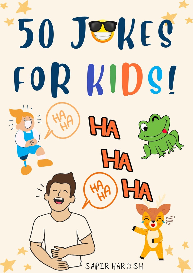 50 Colorful Printable Joke Cards for Kids for Calendars and Lunchboxes ...