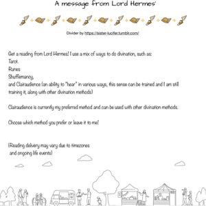 Hermes - Recieve a Message From Lord Hermes - Etsy