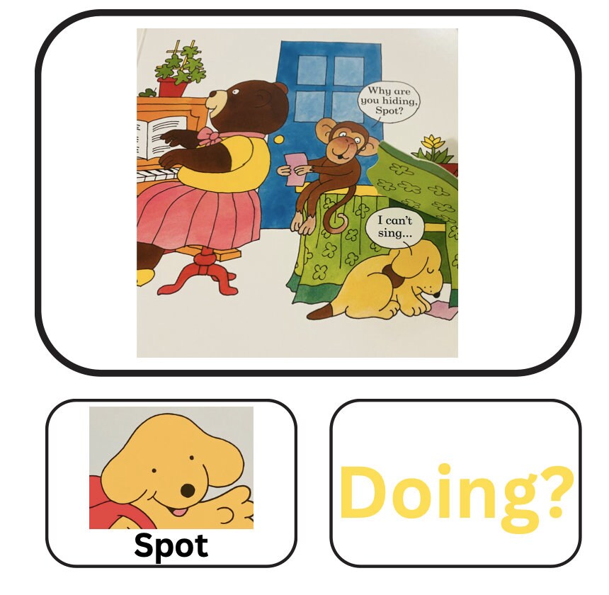 Colourful Semantics: Spot Goes to School - Etsy