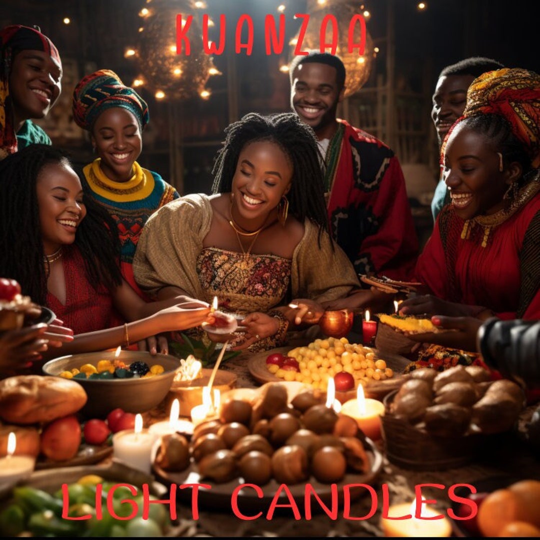 Kwanzaa Light Candles - Etsy