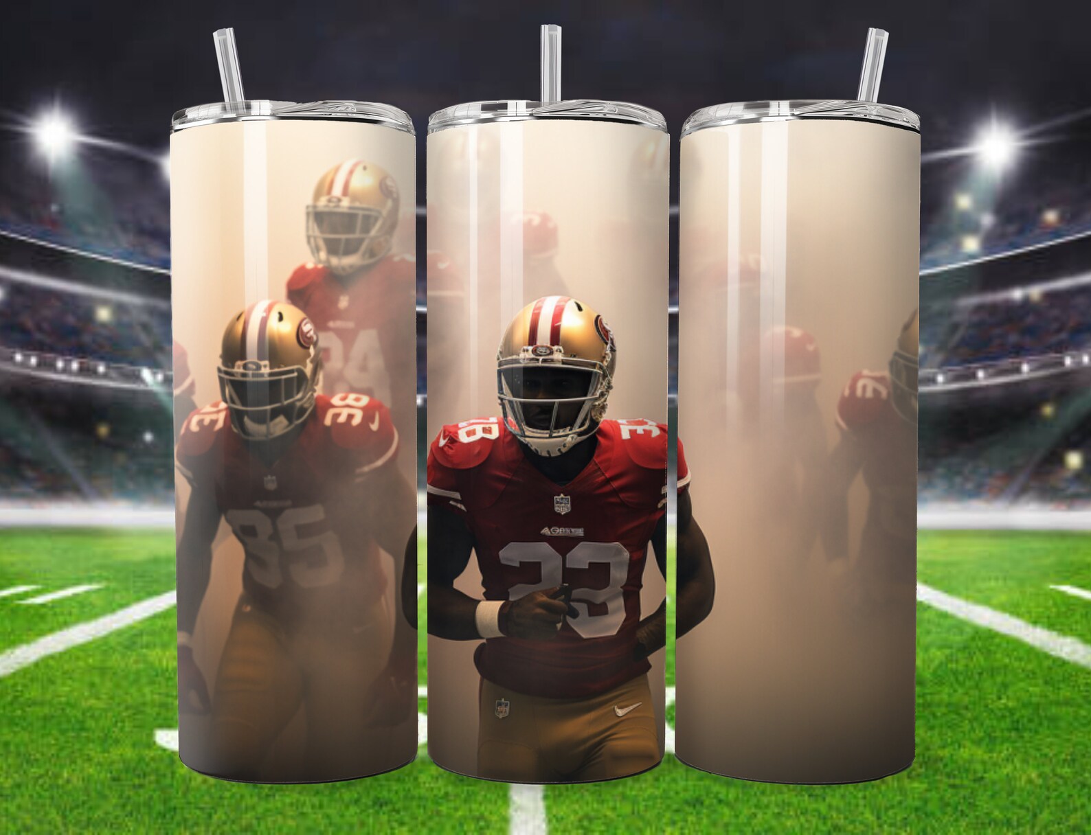 49ers Tumbler Wrap, 49ers Tumbler - Etsy