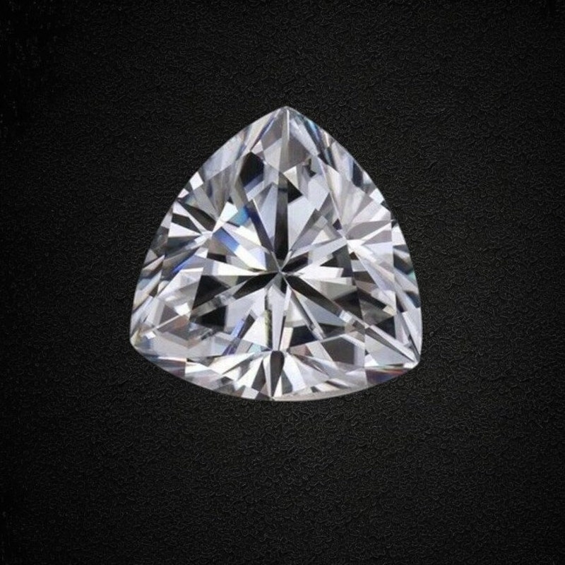 Trillion Cut Diamond - Etsy