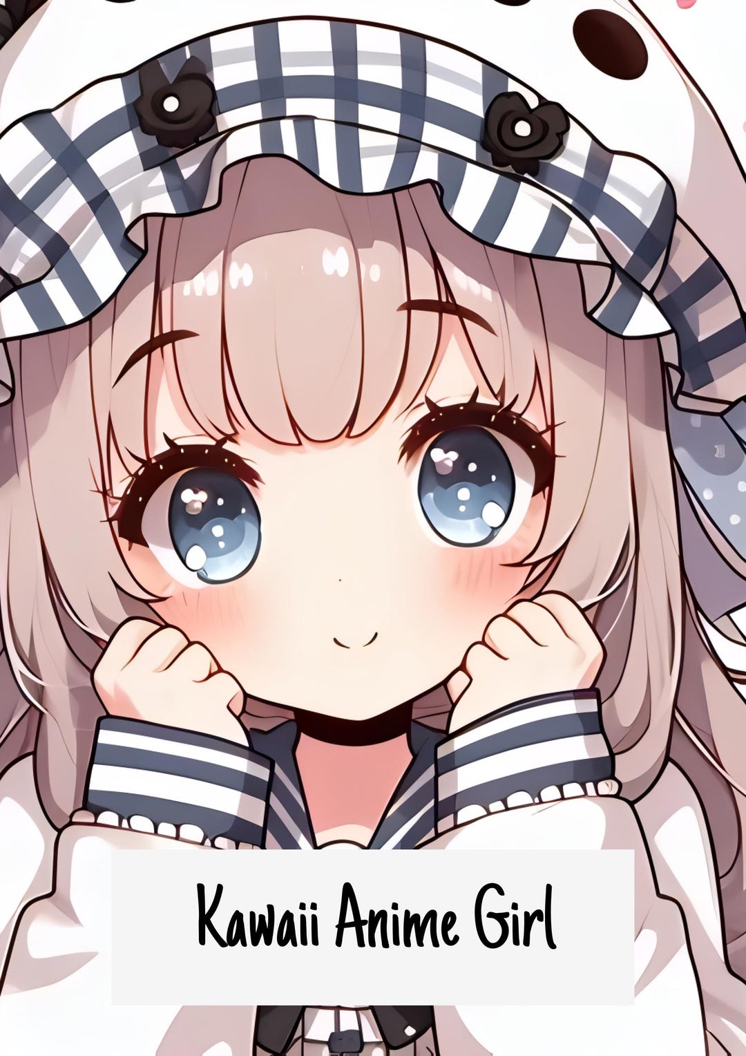 Kawaii Anime Girl Coloring Pages – 30 Page Printable Art (PDF & PNG) - Etsy