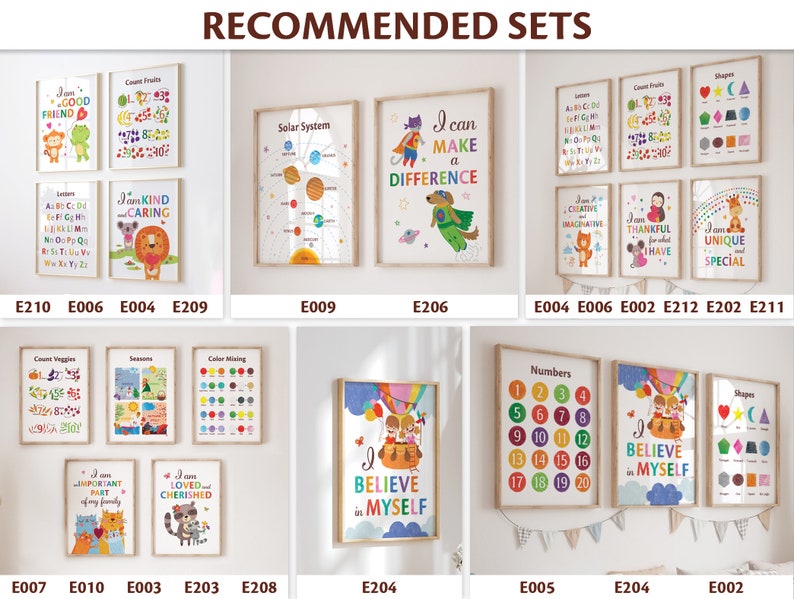 Positive Affirmation Poster for Kids, I Can Achieve Anything, Poster ...