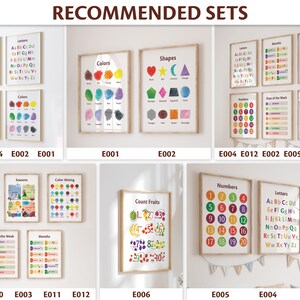 English Educational Print, Colors Learning Poster, for Classroom ...