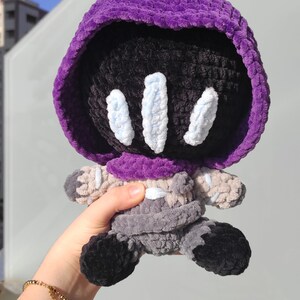 Valorant Omen Big Plush Amigurumi %100 Handmade and Velvet Yarn, Gamer ...