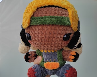 Valorant Omen Big Plush Amigurumi %100 Handmade and Velvet Yarn, Gamer ...
