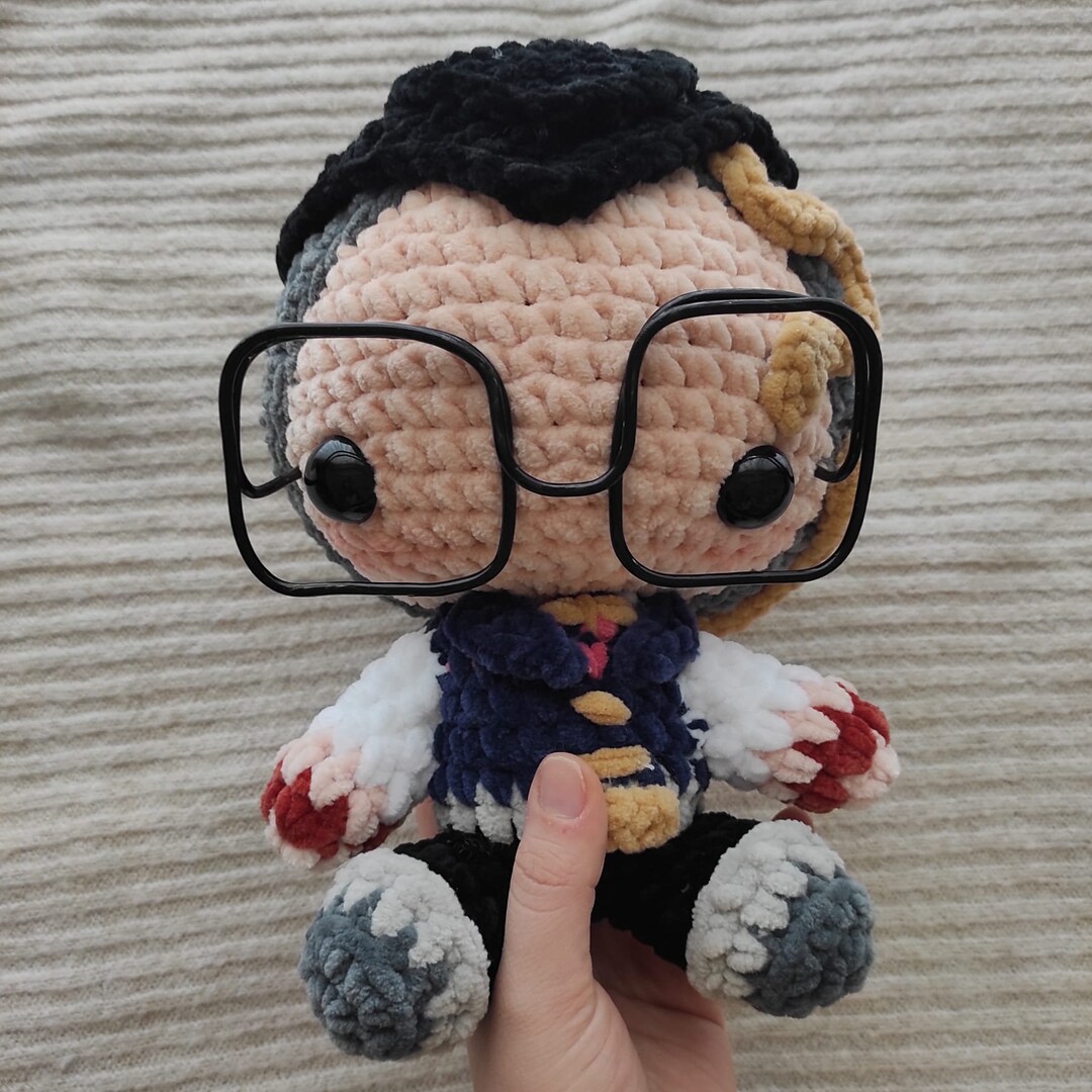 Handmade Valorant Chamber Plush: Velvet Yarn Amigurumi Gamer Gift - Etsy