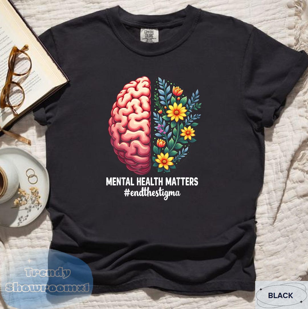 End the Stigma Mental Health Matters Mental Health T-shirt, Funny Meme ...