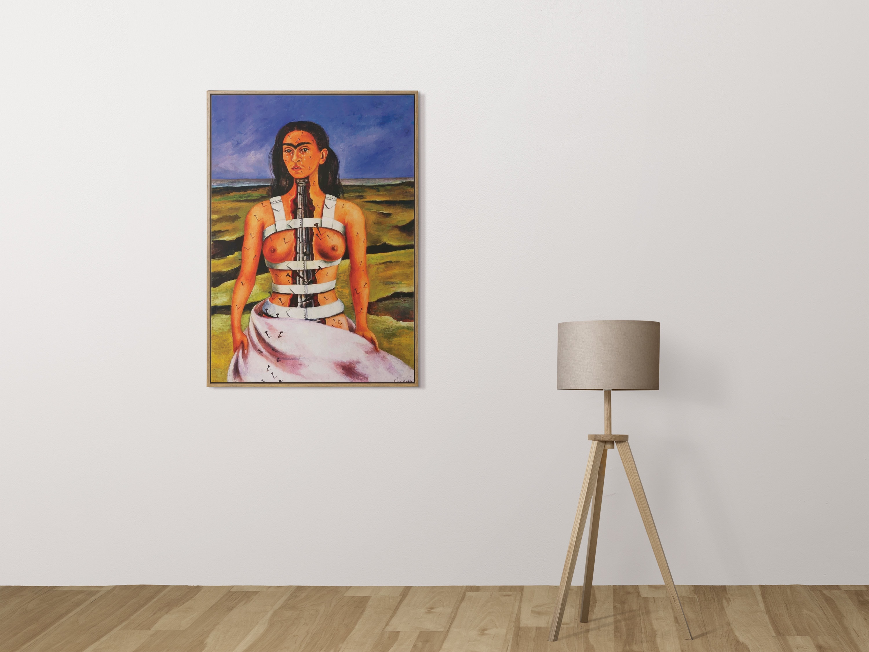 Frida Kahlo the Broken Column Print Frida Kahlo Self - Etsy