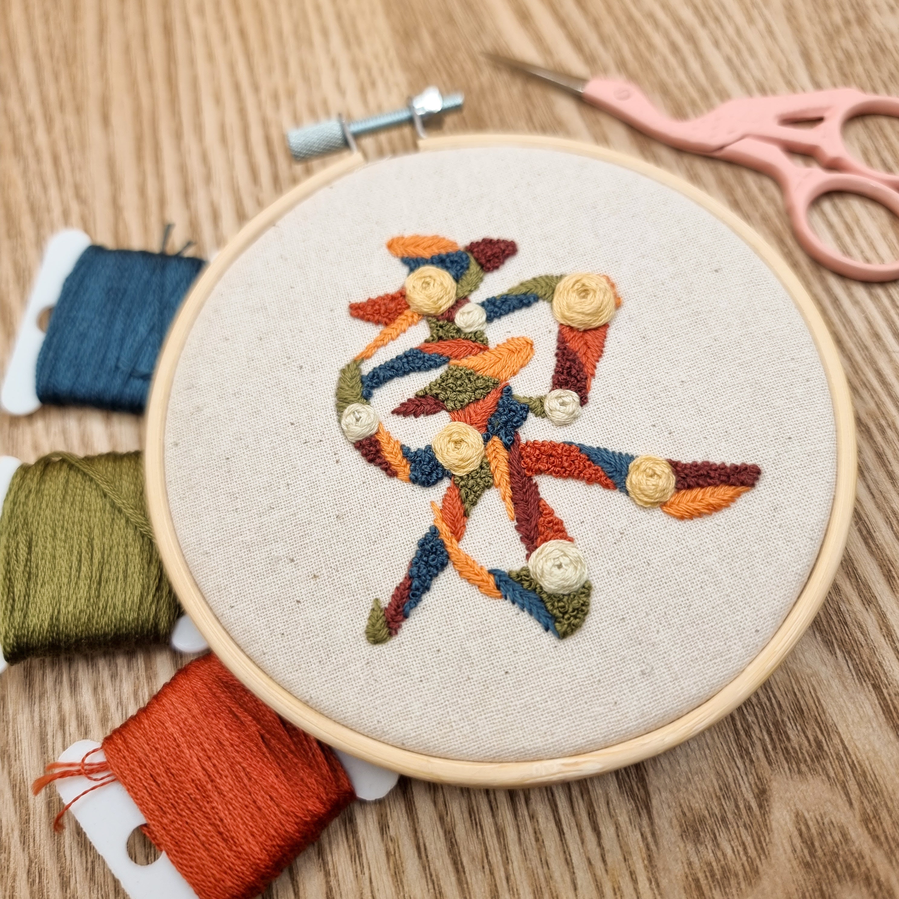 Mahjong East Character Embroidery Digital 4 Inch Pattern With ...