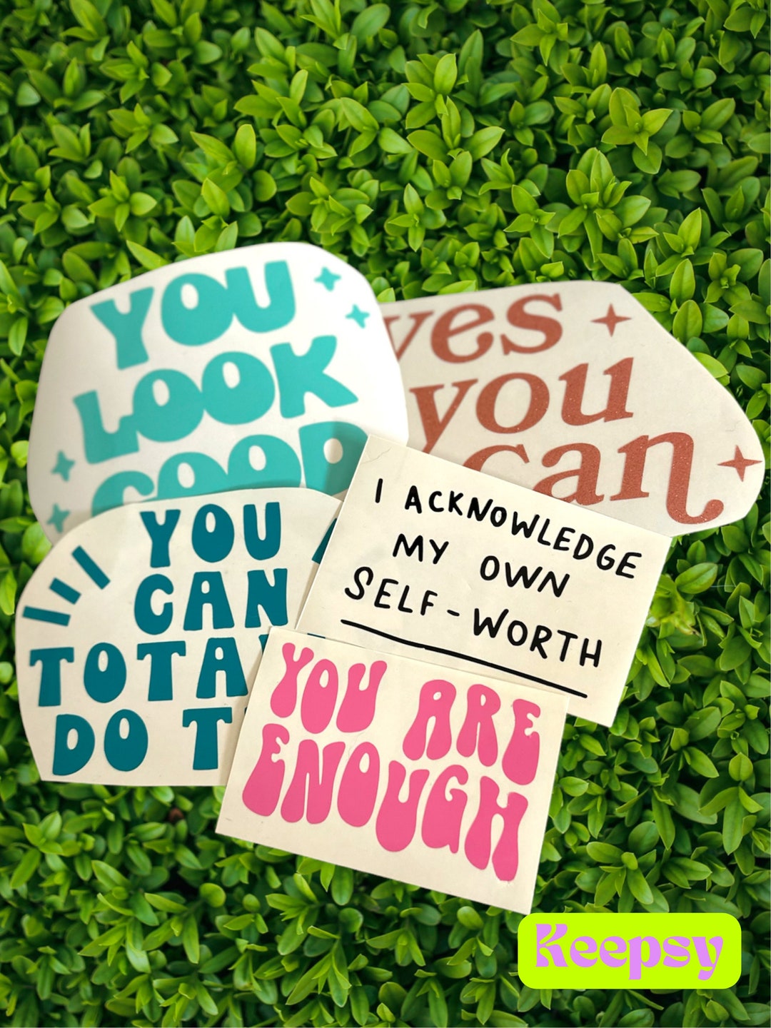 Mirror Affirmations VARIOUS - Choice of Colour - Positive Reminder ...