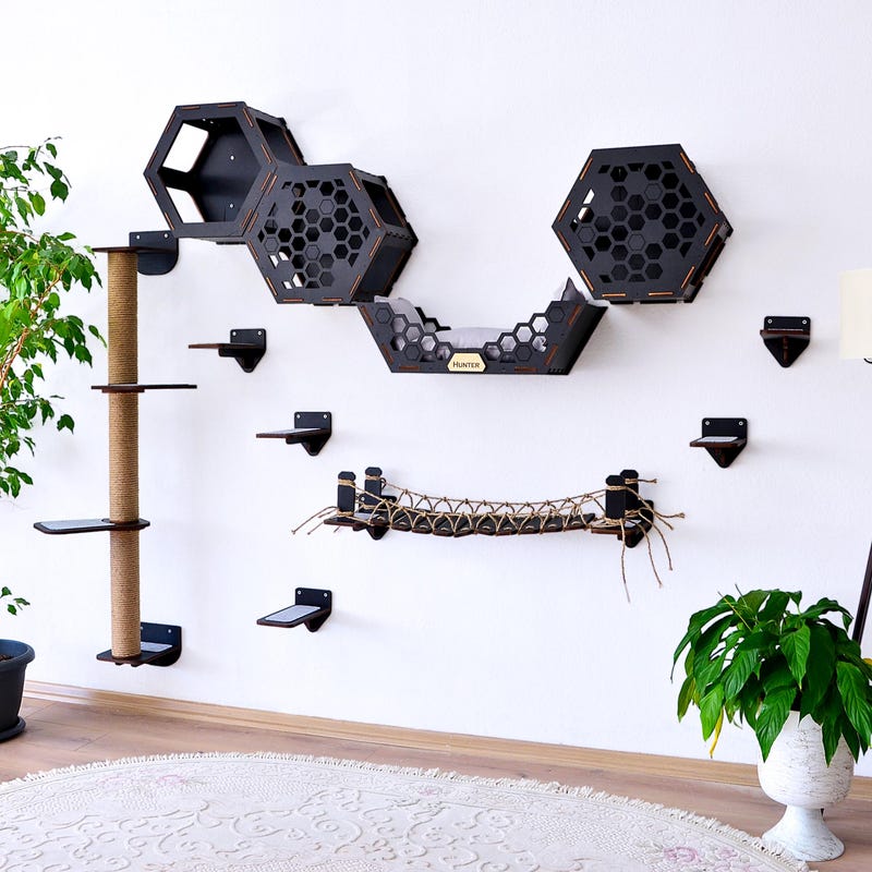 Wall Cat Playground - Etsy