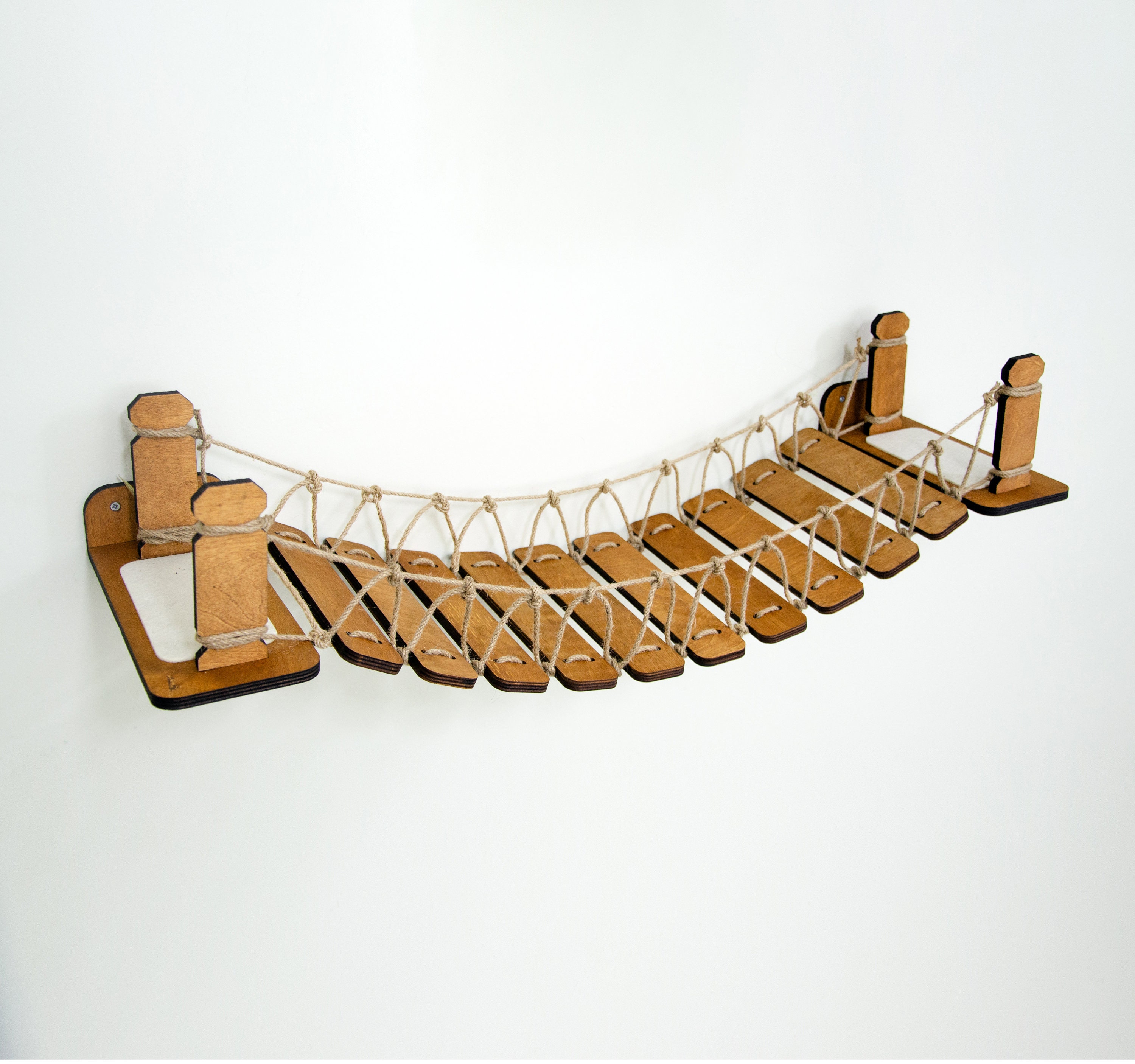 Cat Floating Bridge, Cat Wall Bridge, Modern Cat Wall Shelves, Cat Wall ...