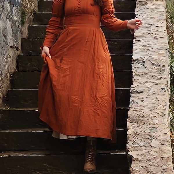 Rust Dress Women - Etsy